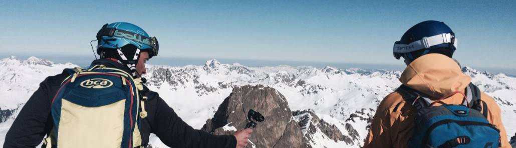 OFF PISTE GUIDING - Skiing the Valluga North with Graham Bell » Piste ...